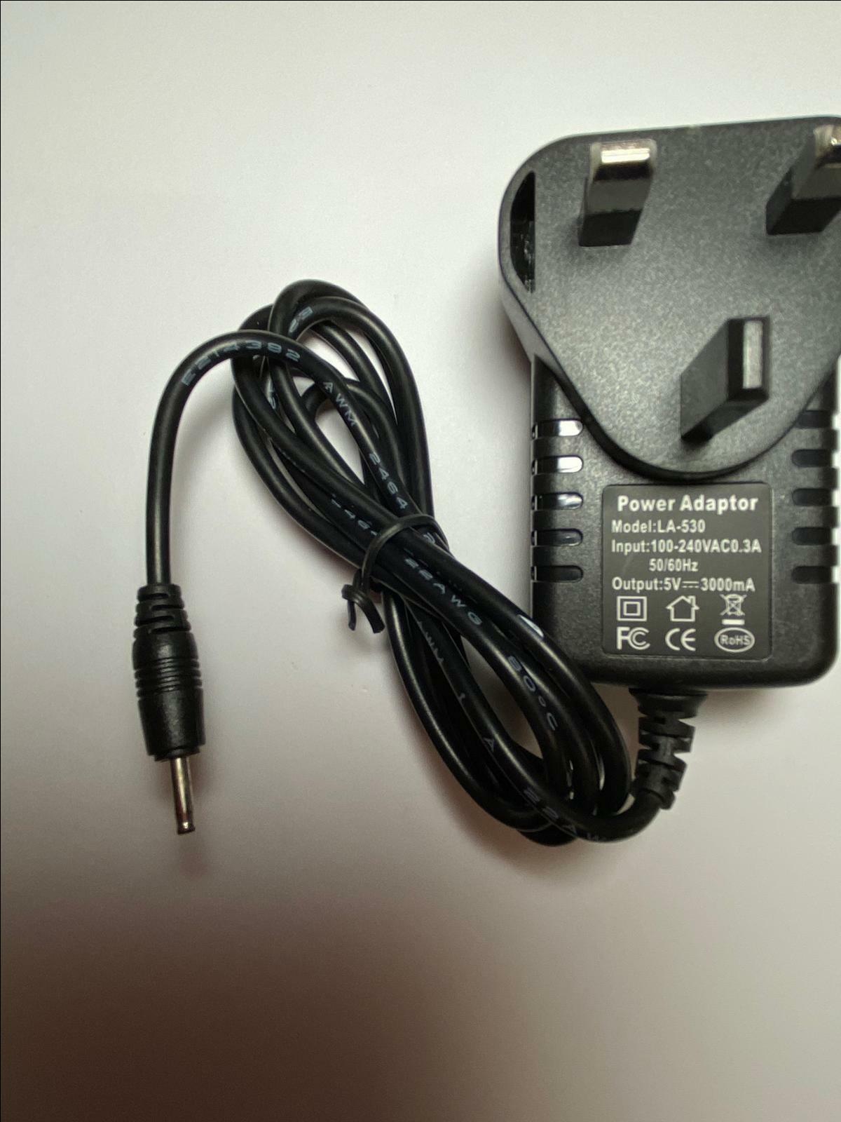 5V 3A Mains AC-DC Switching Adapter Charger model WT0530 for 10.1" CNM ...