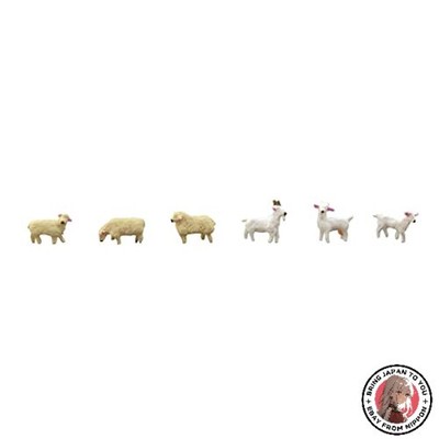 NEW Tomytec Scene Collection The Animals 105-2 Sheep Goat 2 Diorama ...