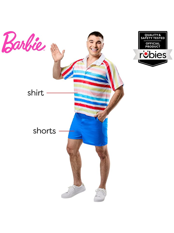 Barbie the Movie (2023) Classic Allan Men's Costume | eBay