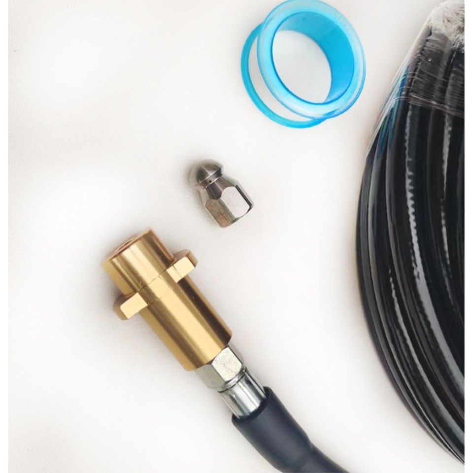 Drain Cleaning Hose Kit for Karcher K2 K3 with Adapter Nozzles and Tape ...