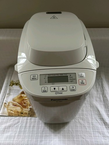 Panasonic SD-2501 White Bread Maker Machine with Crust Control Nut ...