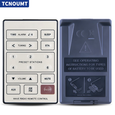 New Remote Control For Bose Wave Radio AWR1-2W AWR1-1W AWR113 AWR131 | eBay