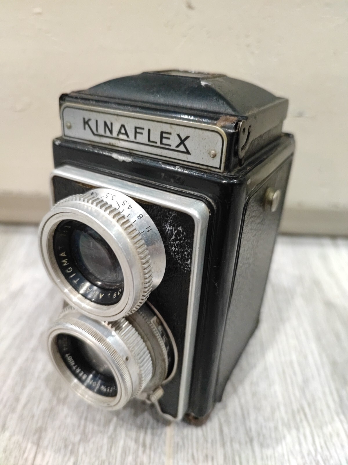 KINAX Kinaflex Berthiot Appareil Photo Vintage 75mm 3,5 Non Testé État ...