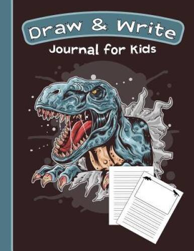 Draw Write Journal for Kids: Cute Dinosaur Notebook - Primary Draw Wr ...