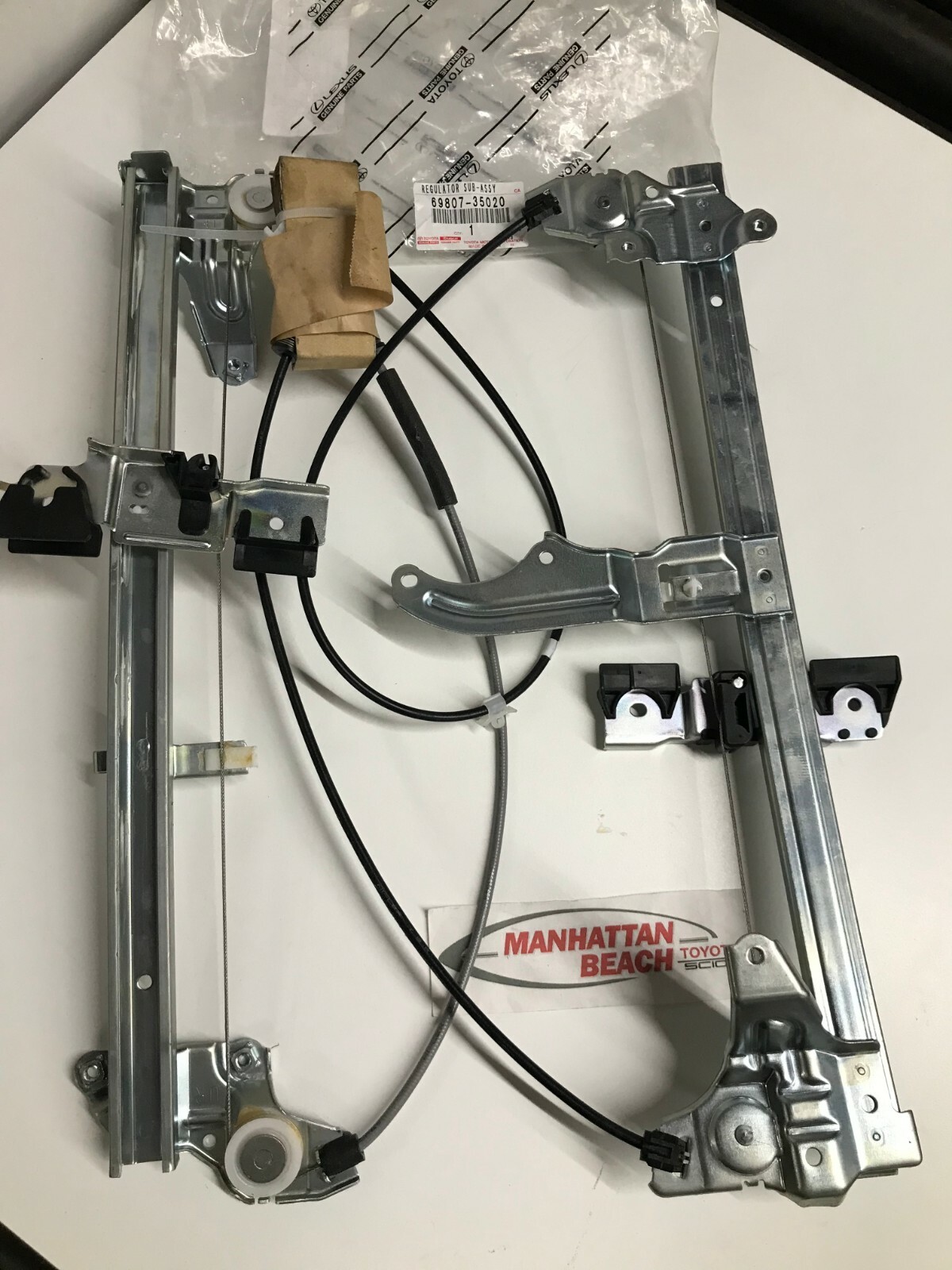 03-09 4RUNNER BACK HATCH WINDOW REGULATOR 69807-35020 GENUINE TOYOTA | eBay