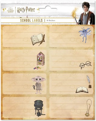 Harry Potter - 16 étiquettes autocollantes scolaires - Erik | eBay