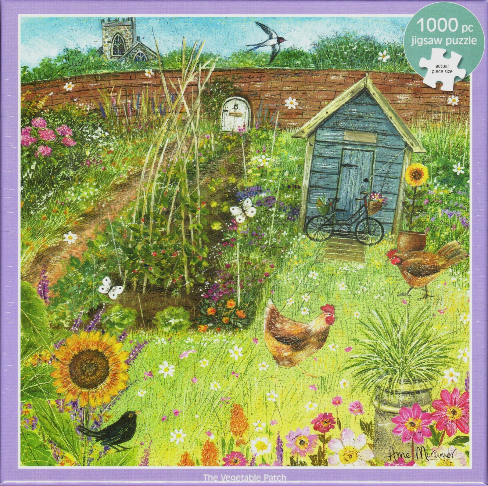 Otter House 1000 Piece Puzzle - Vegetable Patch - Anne Mortimer | eBay