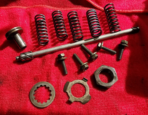 1998 YAMAHA YZ400F LUTCH SPRINGS BOLTS PUSH 2 ROD NUT | eBay