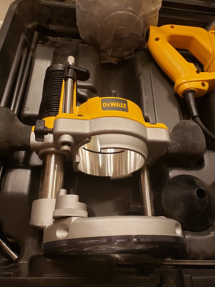 DeWalt DW618B3 Plunge Fixed Base Router Tool Kit, NO ROUTER | eBay