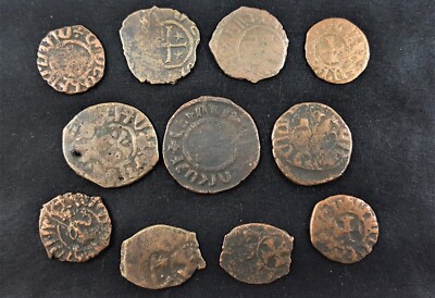11 Cilician Armenian Coins Bronze LG Dealer Lot of 11 Crusades ...