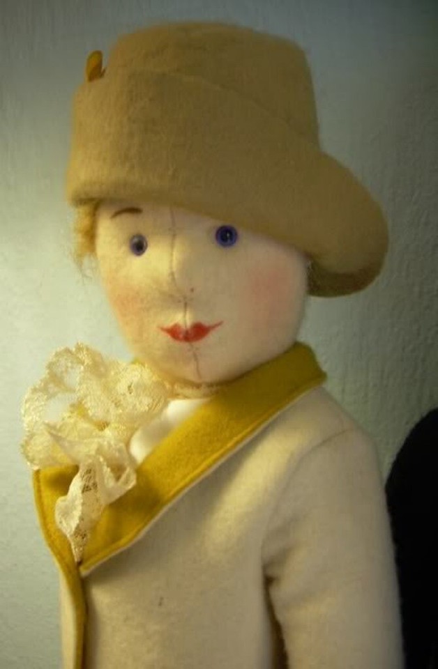 4 Steiff dolls 2 men + 2 ladies w Boxes LE Filzpuppe CLASSIC FELT TOYS ...