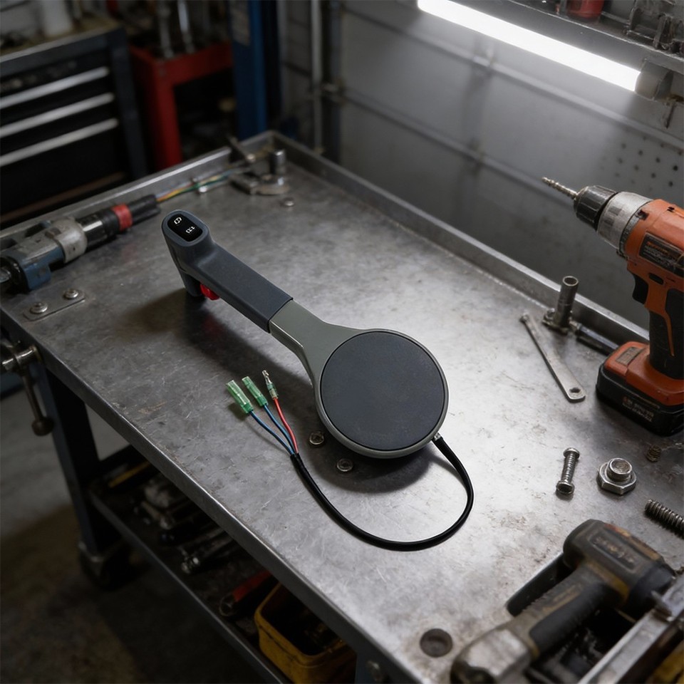 Outboard Motor Control Handle with Lift and Tilt for 7034820516 Marine ...