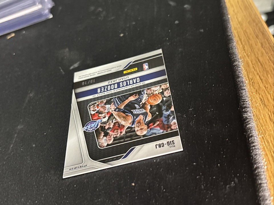 2024 Panini Prizm Carlos Boozer #SIG-CBJ Gold Auto /10 #SIG-CBJ Jazz | eBay