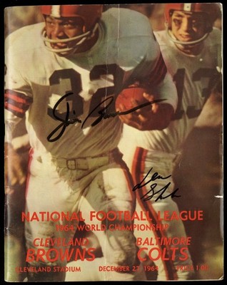 1964 NFL World's Championship Program Football Browns vs Colts *WP1863 ...