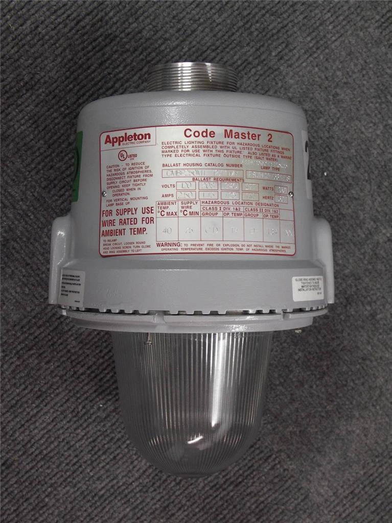 Appleton Class 1 Div 2 Lighting | Shelly Lighting