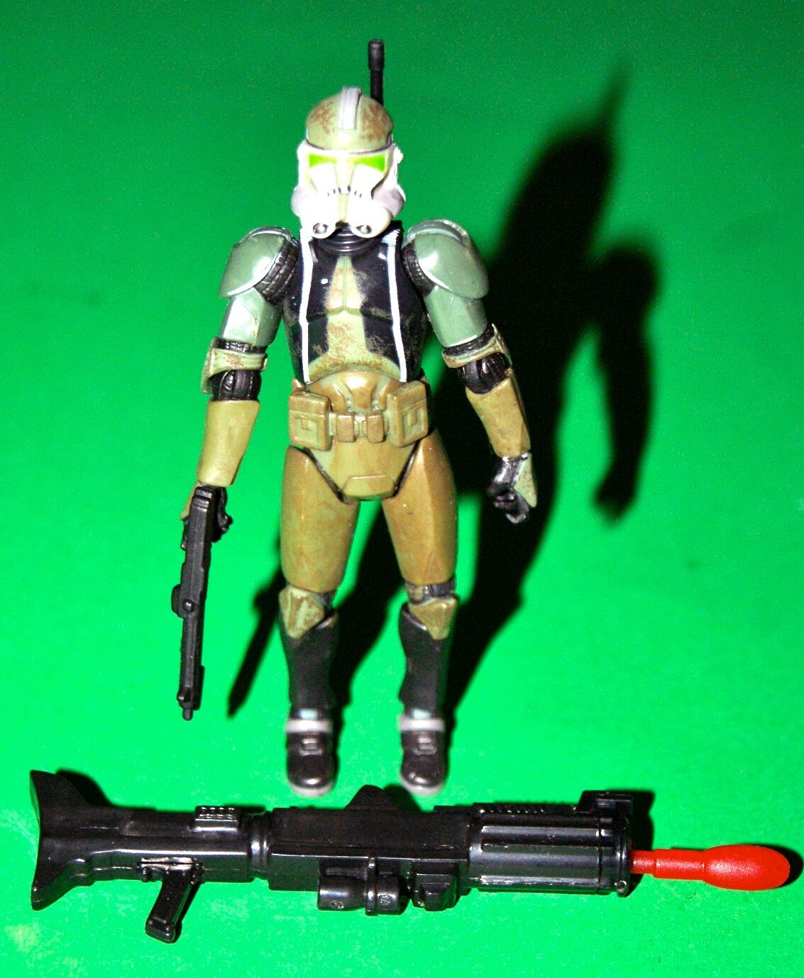 STAR WARS ROTS CLONE COMMANDER GREE LOOSE COMPLETE | eBay