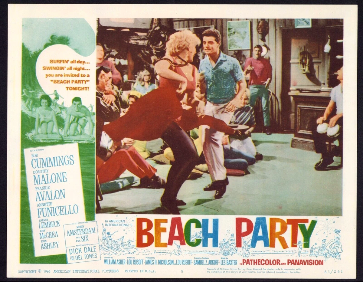 Beach Party Movie Poster