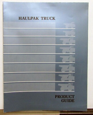 1990 Dresser Haulpak Truck Product Guide Specifications Construction ...