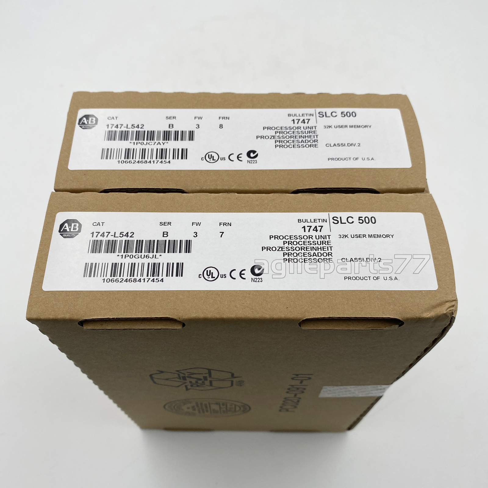 Allen-Bradley 1747-L542 /B SLC 500 5/04 CPU Processor Unit New Factory ...