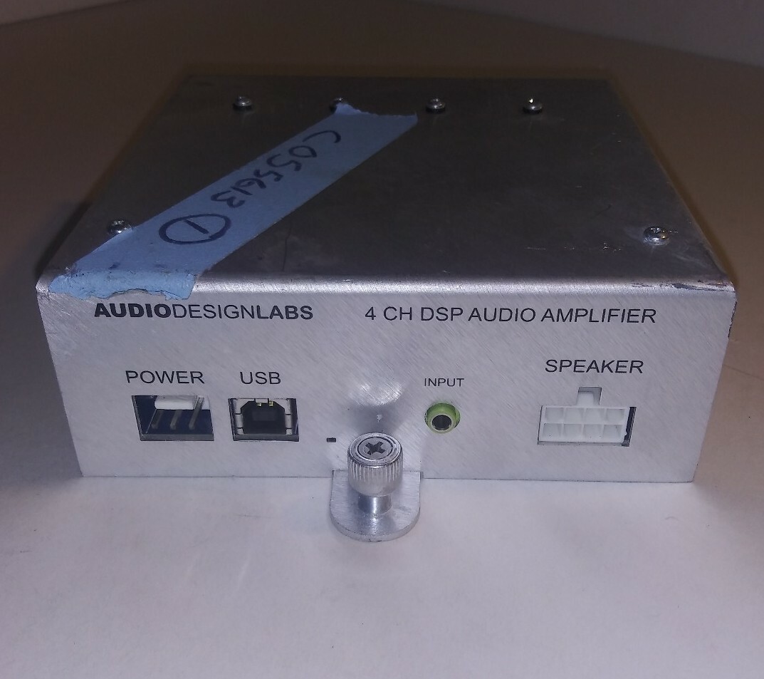 Audio Design Labs 4 CH DSP Audio Amplifier | eBay