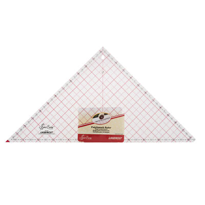 Sew Easy Triangle Patchwork Ruler 12.5" | eBay