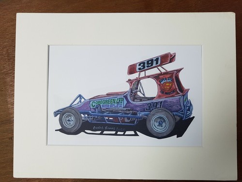 brisca f1 stock car print of Stuart Smith 391 | eBay