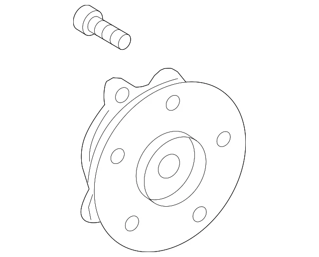 Wheel Hub Drawing
