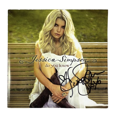 Jessica Simpson Signed Autographed Do You Know CD | eBay