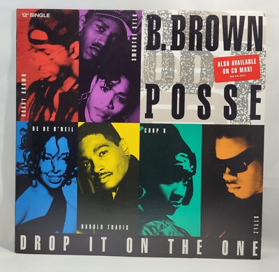B. Brown Posse - Drop It on the One [1993 Promo] [Used Vinyl 12" Single] [B] | eBay