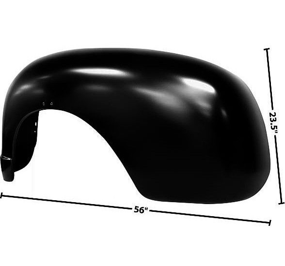 1950 51 52 53 54 55 Chevy Pickup Truck Rear Fender Stepside Left Side ...