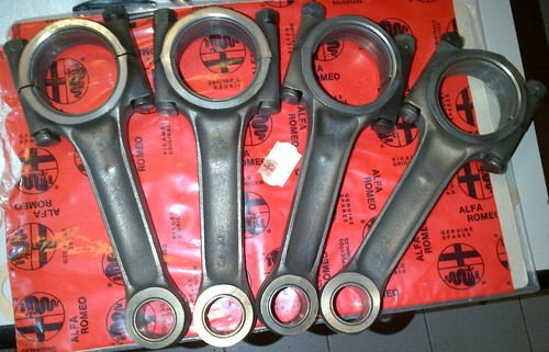 Alfa Romeo Spider, 2.0L Connecting Piston Rods (4) | eBay