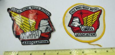 VINTAGE GOLD WIND ROAD RIDERS MOTORCYCLE ASSOCIATION GWRRA A PATCH ...