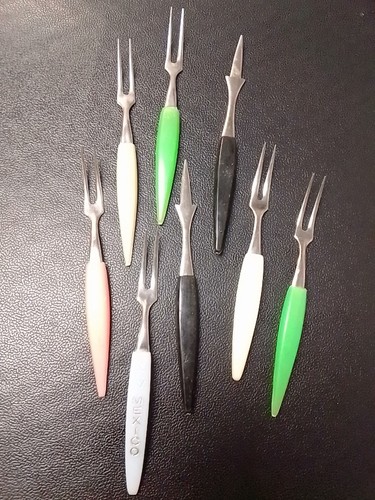 Vintage Ourderve Forks Lot Olive Pickle Relish Pick | eBay