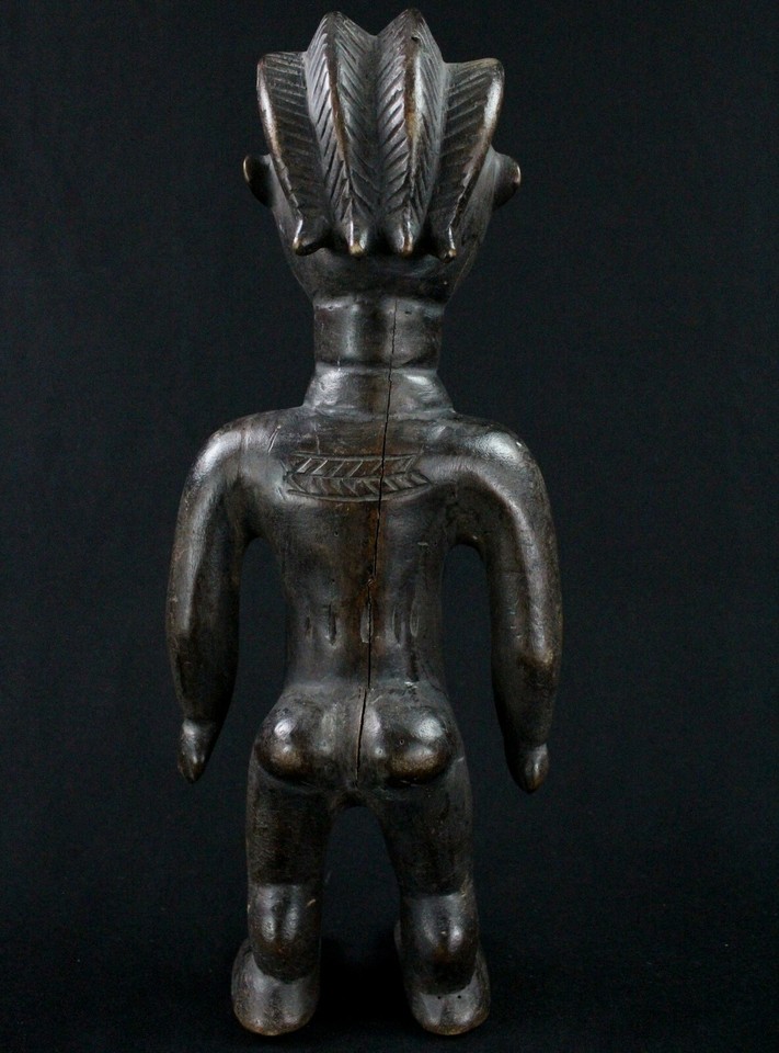 Art African Antiquity Primitive - Statue Dan Lu Me - Ivory Coast - 32 ...