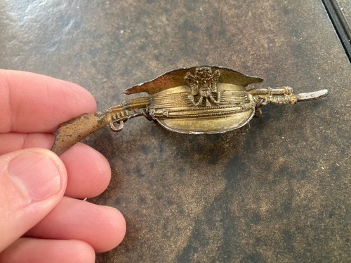 WWI US Army Sweetheart Pin Rifle with Hat | eBay