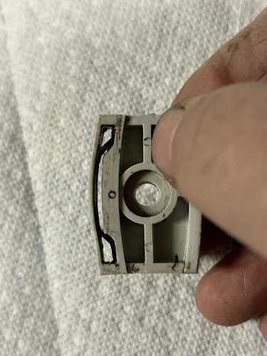 MERCEDES W123 2 Door Coupe Rear Window Plastic Inserts For Guides ...