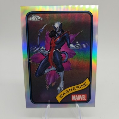 2025 Topps Chrome Marvel #200 Wagnerine Silver Refractor | eBay