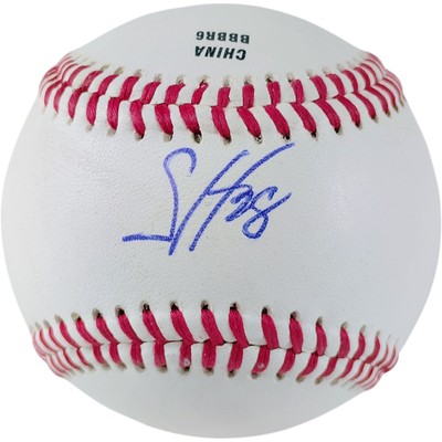 Sam Huff Autographed Baseball San Francisco Giants Signed Exact Proof ...