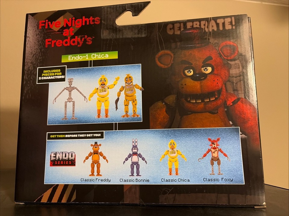 NEW Five Nights at Freddy’s FNAF Endo Series Classic & Withered Chica ...