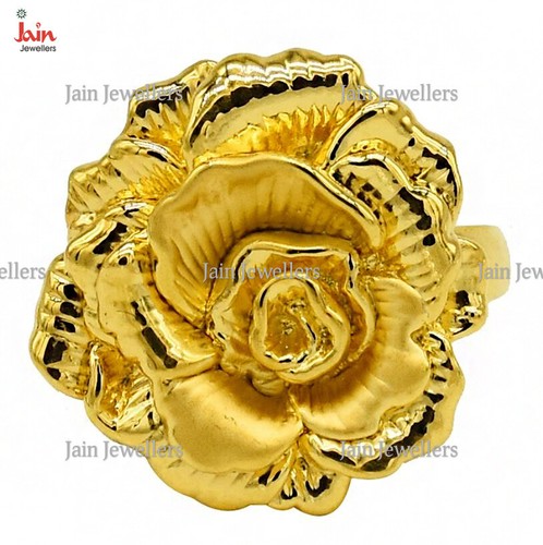 18 Kt, 22 Kt Hallmark Real Solid Yellow Gold Wedding Bridal Women'S ...