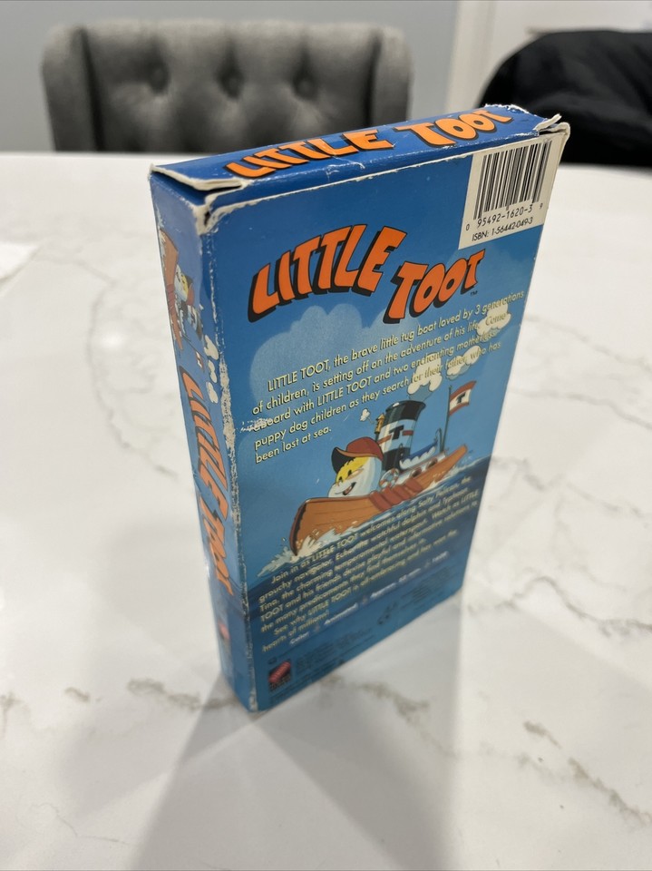 Little Toot (VHS 1992) Animated Brave Tugboat Strand Home Video ...
