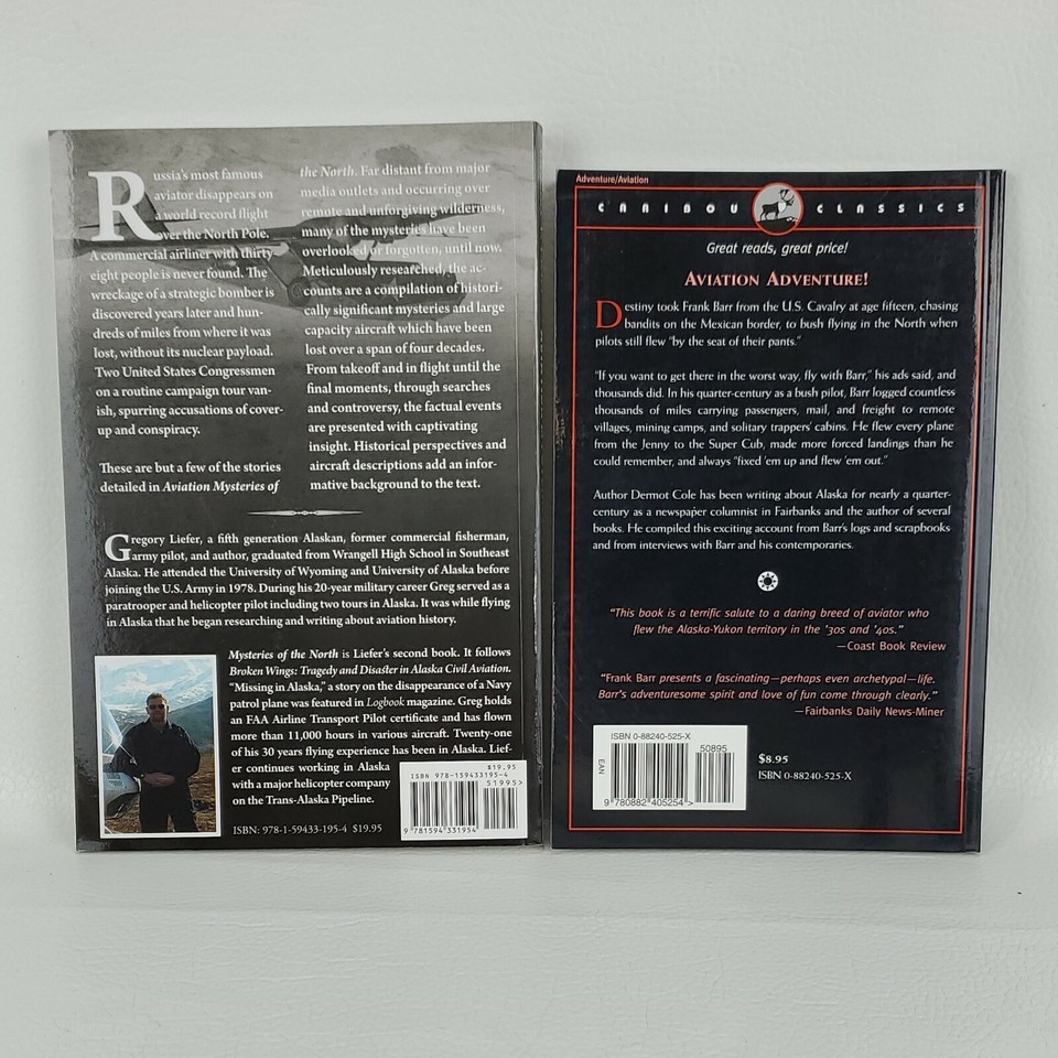 Aviation Mysteries of the North & Frank Barr Bush Pilot in Alaska PB ...