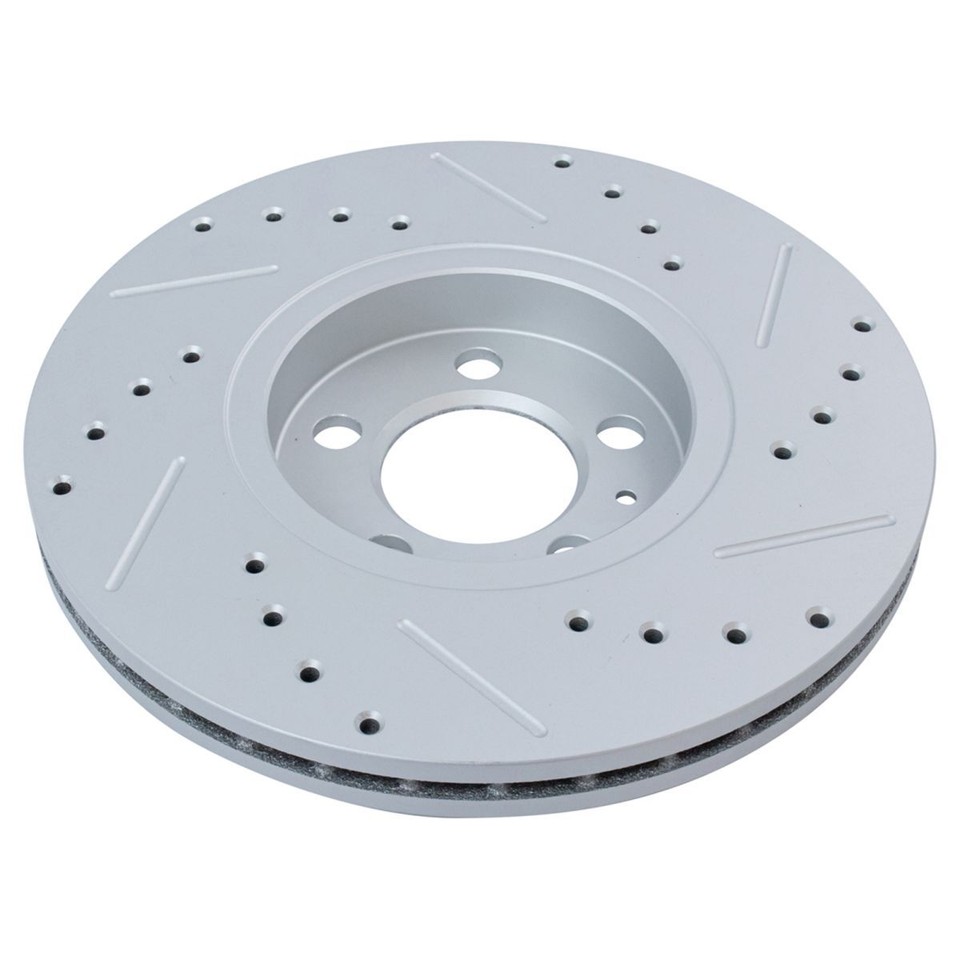 Front Metallic Brake Pad & Performance Rotor Kit for VW Beetle Jetta ...