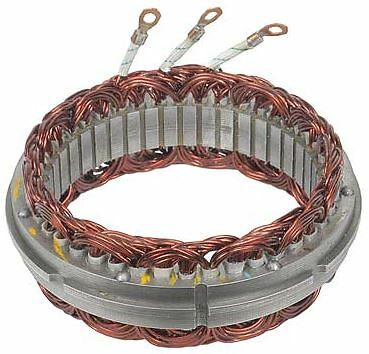 Stator, 12V, 78A, 3 Leads, Delco, 10SI, C-35-1002-140 | eBay