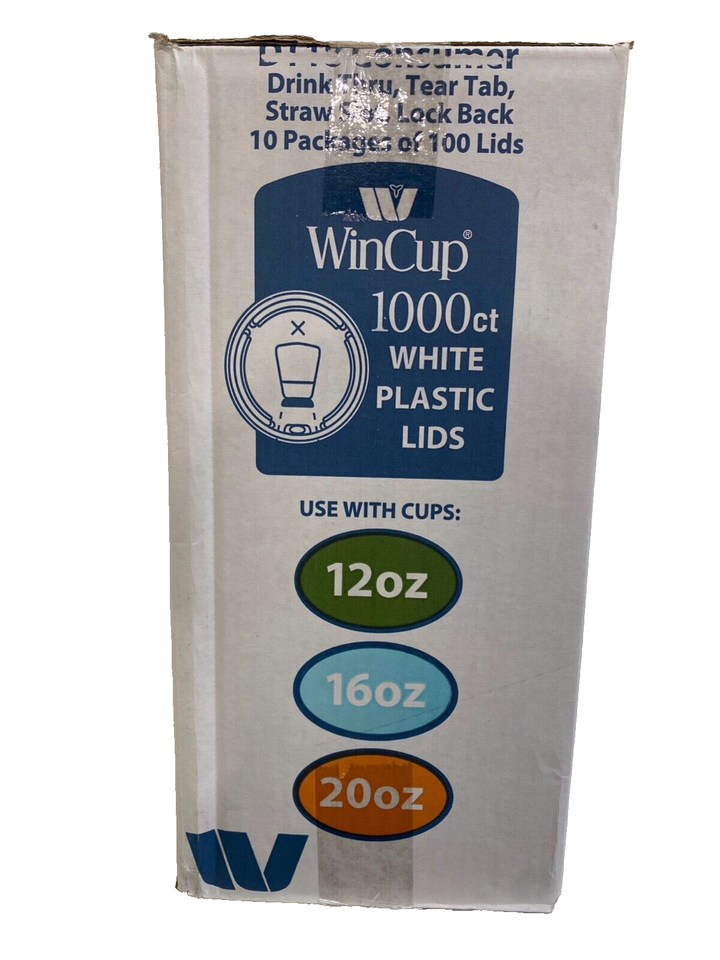 Wincup 12-20 Oz 1000 Hot Cup Lids New With Box 71290142664| eBay