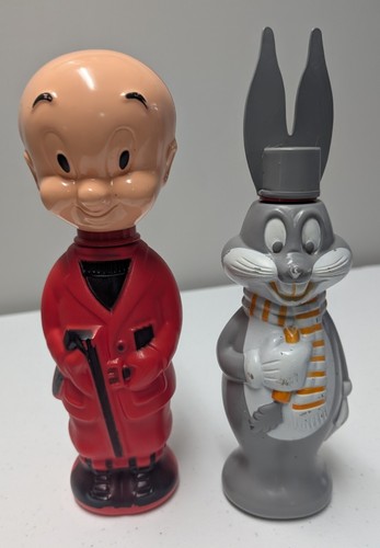 Vintage Bugs Bunny Elmer Fudd 1960s Soaky Toys Warner Brothers Colgate ...