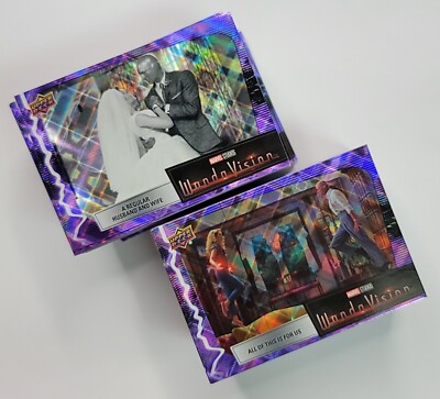 2022 Upper Deck Marvel WandaVision PURPLE SPELL Parallel Base (Pick ...