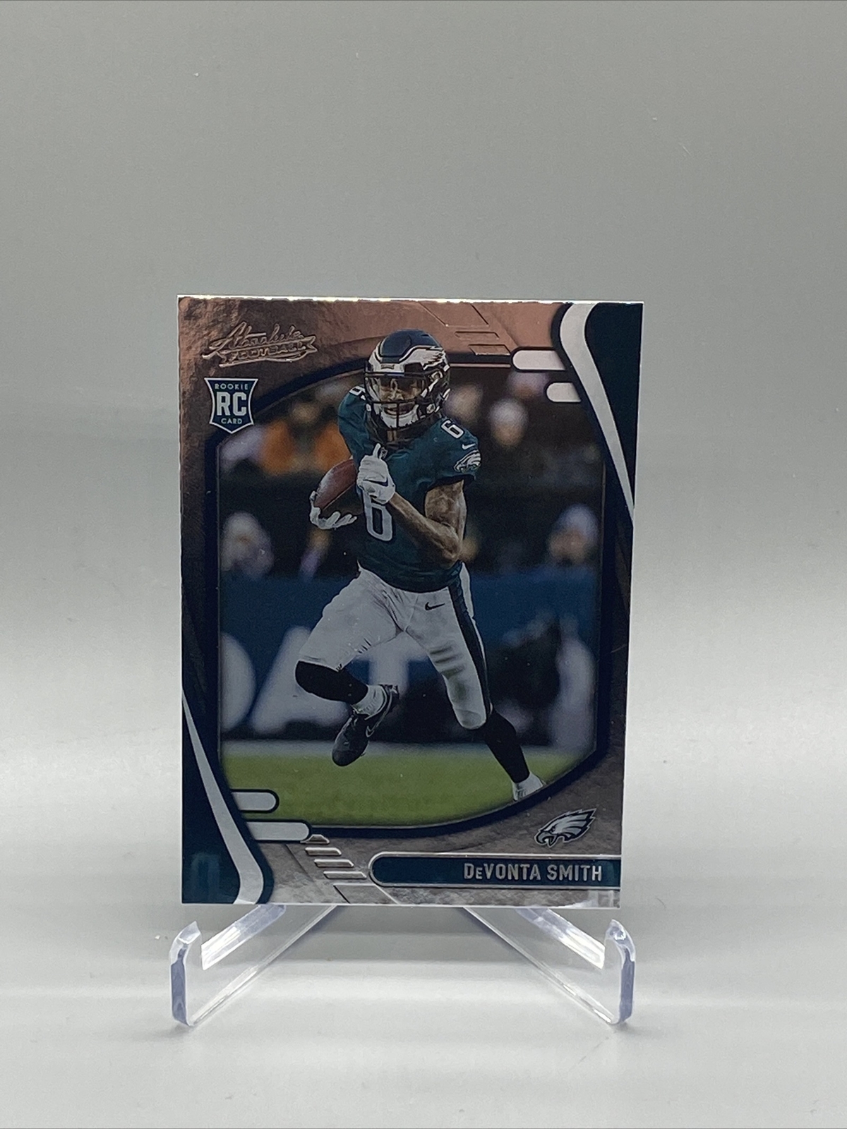 DeVONTA SMITH 2021 Panini ABSOLUTE Base Rookie Card #107 Philadelphia ...