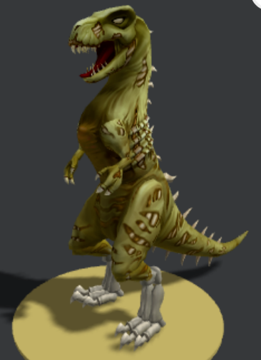 ROBL0X Toys Dinosaur T-Rex Skeleton Avatar Bundle Toy Code *Sent in ...