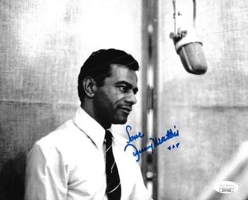 Johnny Mathis signed Vintage 8x10 photo autographed JSA Certified | eBay